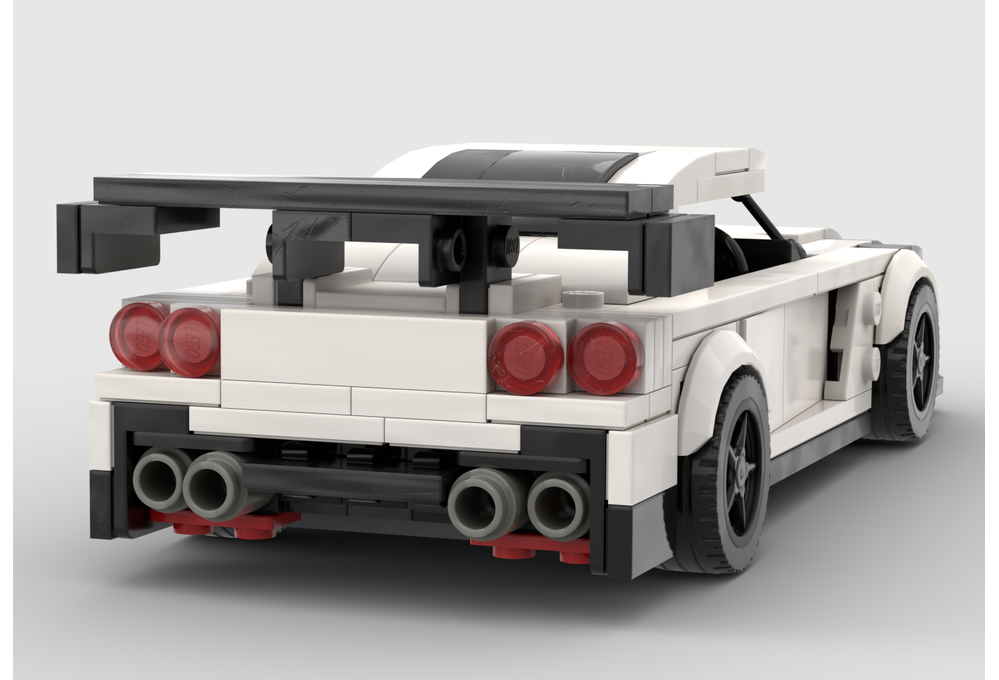 LEGO MOC Nissan GTR NISMO by Ieaf | Rebrickable - Build with LEGO