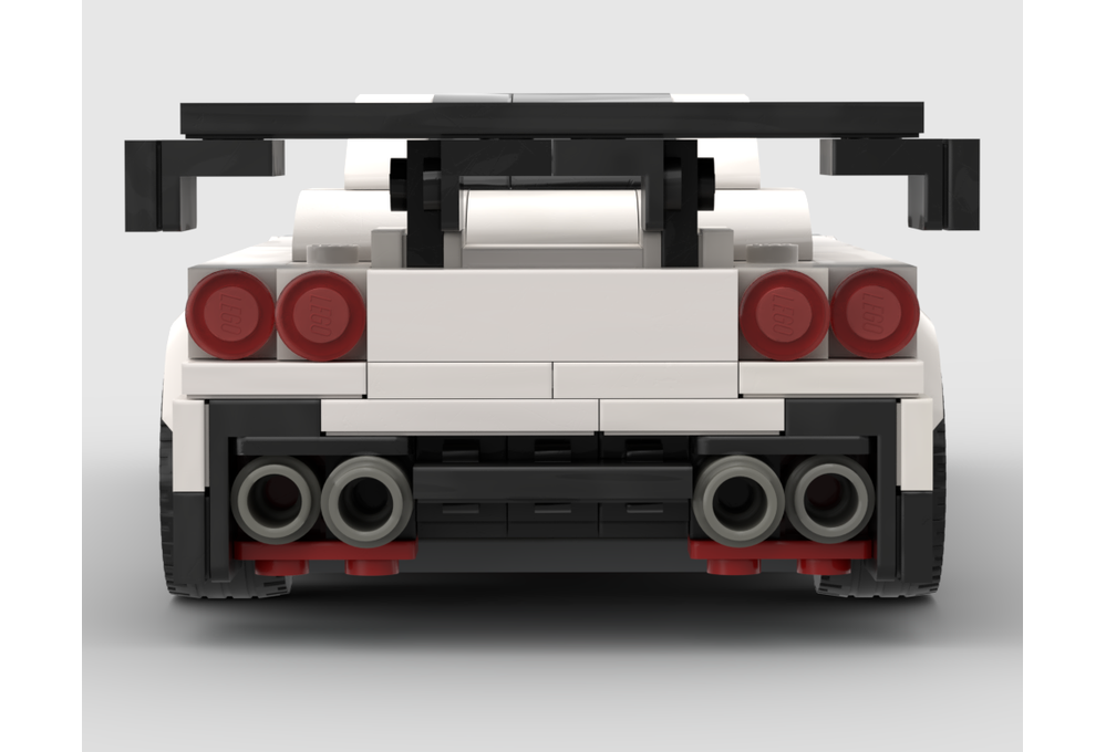 LEGO MOC Nissan GTR NISMO by Ieaf | Rebrickable - Build with LEGO