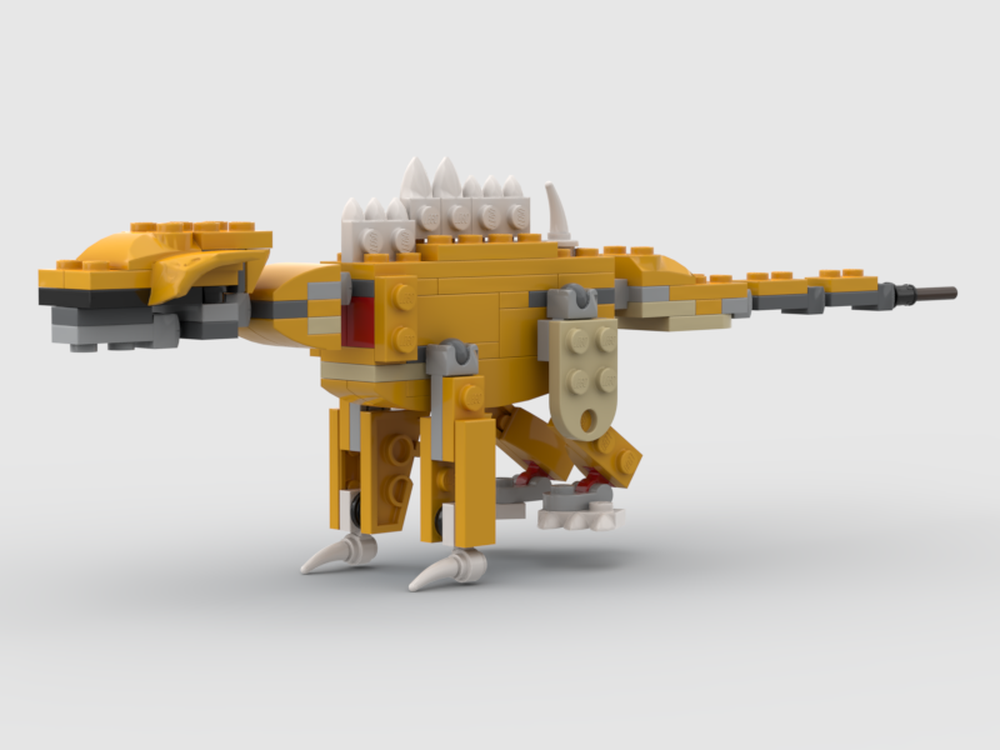 LEGO MOC-215840 31112 Crested Spine Drake (Macrolophodrakon canthis)1: ...
