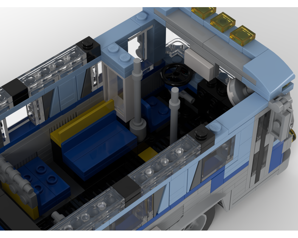 LEGO MOC-215846 1960 - General Motors Bus by Double_U_Bricks ...