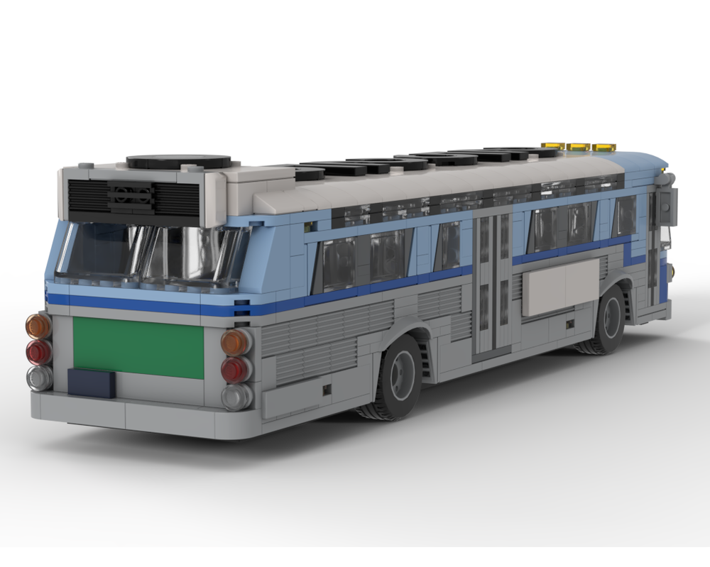 LEGO MOC-215846 1960 - General Motors Bus by Double_U_Bricks ...