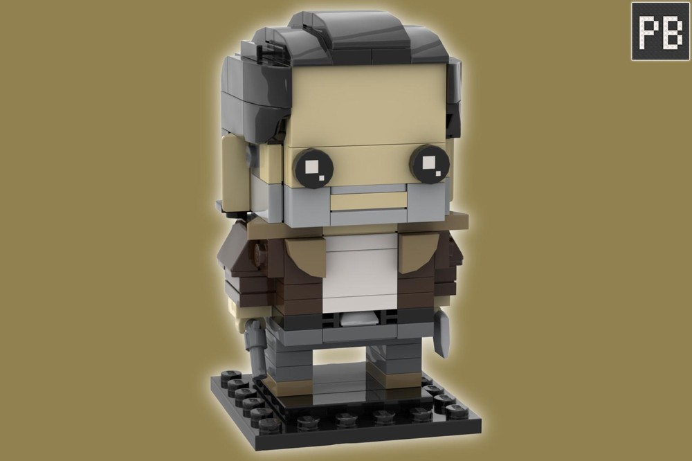 LEGO MOC Rick Grimes Brickheadz (TWD) by PsychicBriks | Rebrickable ...