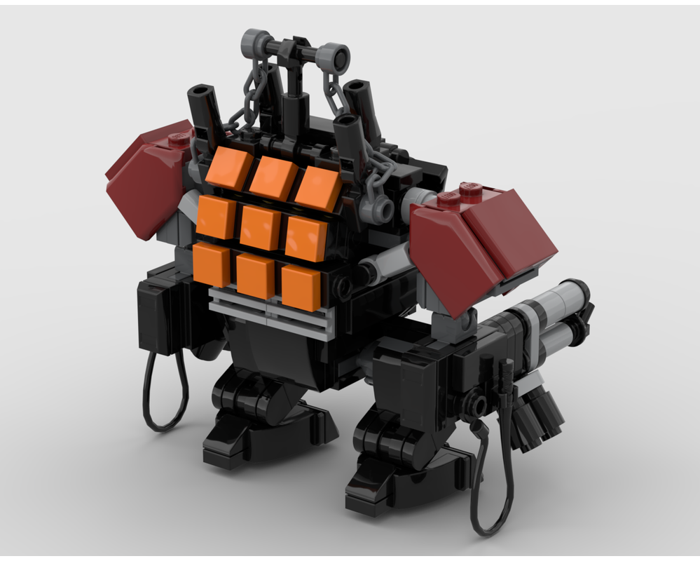 LEGO MOC Helldivers 2 Hulk Obliterator by Automaton Bricks ...