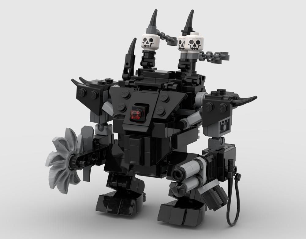 LEGO MOC Helldivers 2 Hulk Scorcher by Automaton Bricks | Rebrickable ...