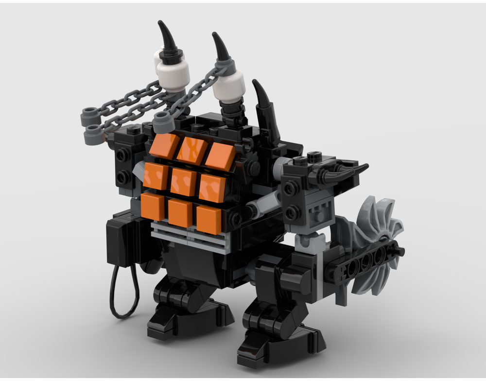 LEGO MOC-215858 Helldivers 2 Automaton Hulk Scorcher by Automaton ...