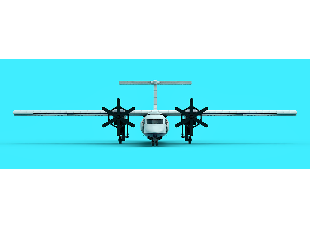LEGO MOC-215862 Dash 8 Q400 by mshenn | Rebrickable - Build with LEGO