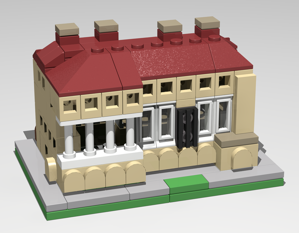 LEGO MOC Small villa by noelr | Rebrickable - Build with LEGO