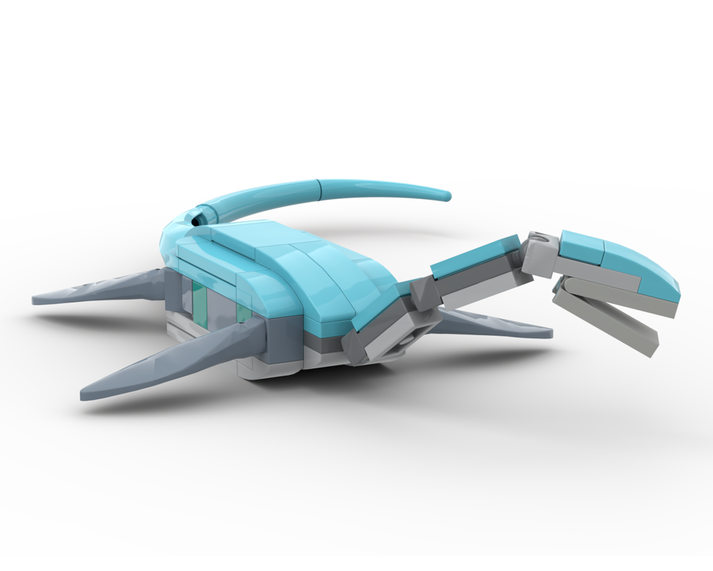 LEGO MOC Cope's Elasmosaurus - Minifig Scale by CommonDescent ...