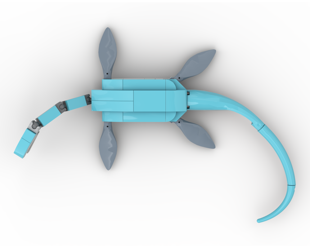LEGO MOC Cope's Elasmosaurus - Minifig Scale by CommonDescent ...