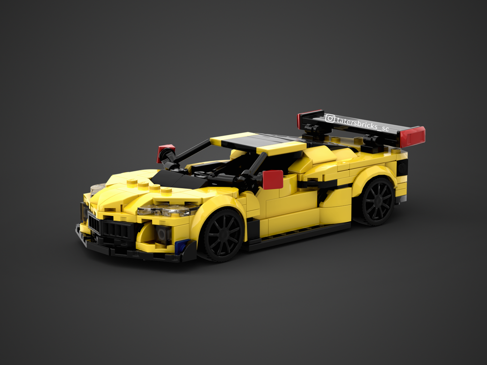 LEGO MOC Chevrolet Corvette C8 Z06 GT3.R by Taters | Rebrickable ...