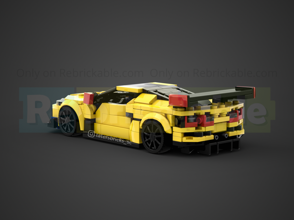 LEGO MOC-215872 Chevrolet Corvette C8 Z06 GT3.R by Taters | Rebrickable ...