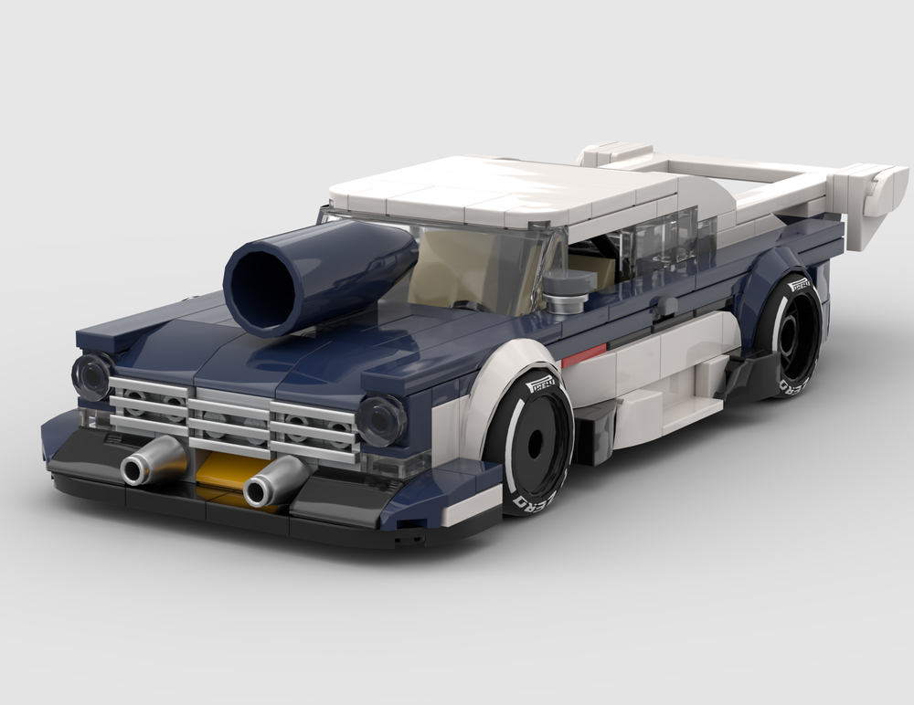 LEGO MOC 1972 GAZ 13 Chaika Drag Edition by toms8wides | Rebrickable ...