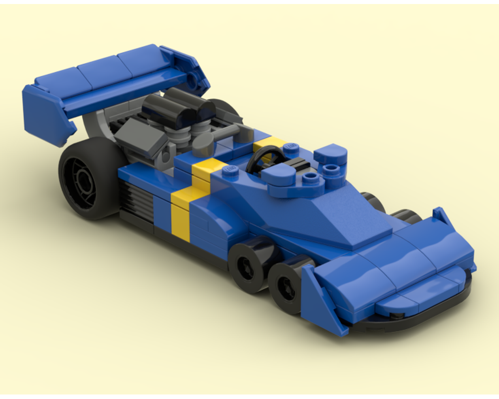 LEGO MOC-215876 1976 Tyrrell P34 Six Wheeler Formula One Car by mg101yt ...