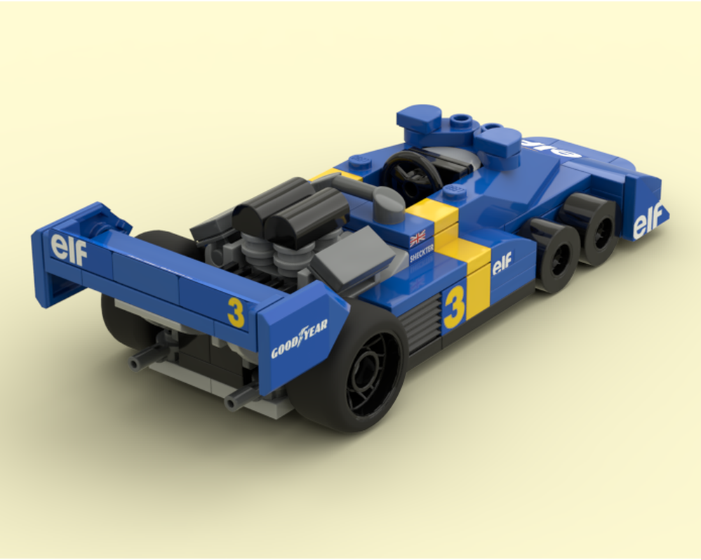LEGO MOC-215876 1976 Tyrrell P34 Six Wheeler Formula One Car by mg101yt ...