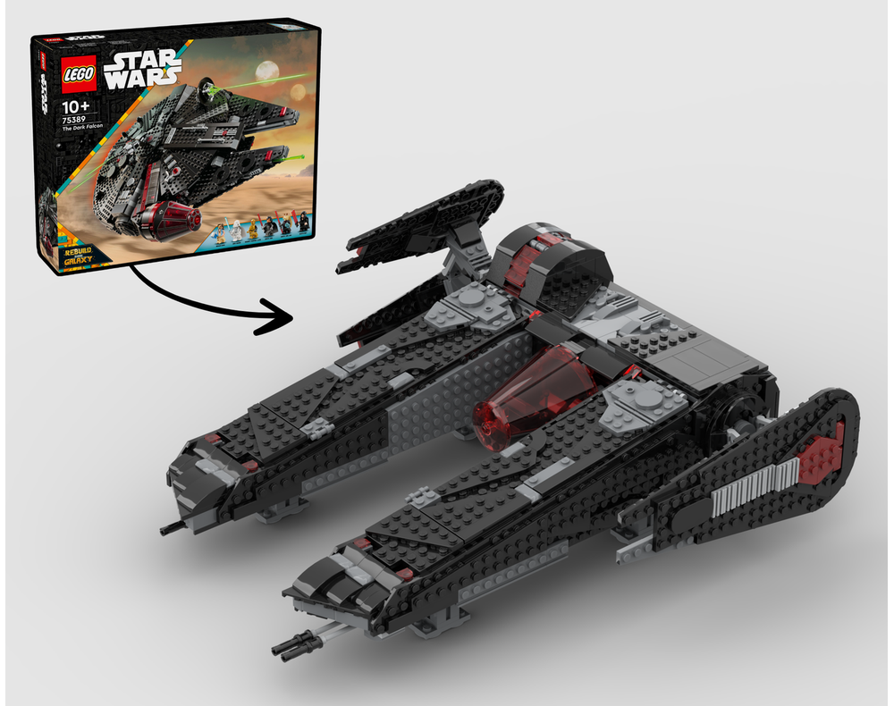 LEGO MOC Rogue Shadow (75389 Dark Falcon Alternate Model) by codyaner ...