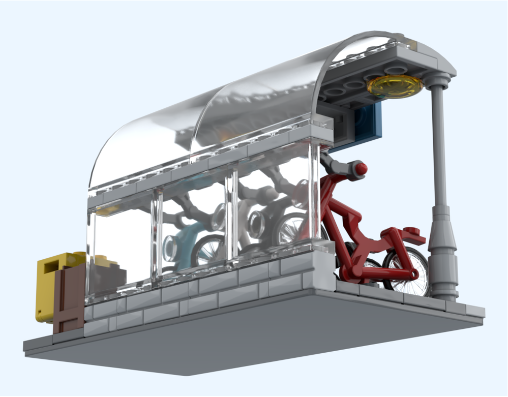 LEGO MOC-215890 Bicycle Stand by Bausteinbörse | Rebrickable - Build ...