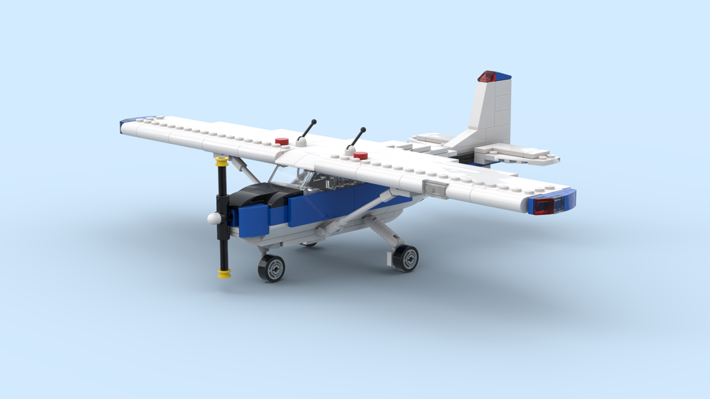 LEGO MOC Cessna 172 (Straight Tail) by Skyhawk-1 | Rebrickable - Build ...