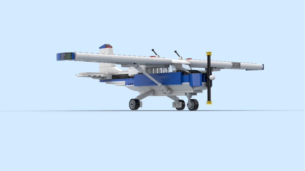 LEGO MOC Cessna 172 (Straight Tail) by Skyhawk-1 | Rebrickable - Build ...