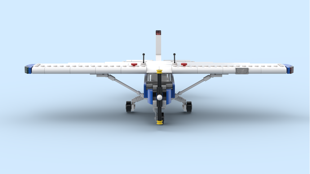LEGO MOC Cessna 172 (Straight Tail) by Skyhawk-1 | Rebrickable - Build ...
