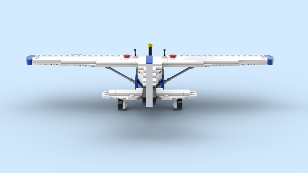LEGO MOC Cessna 172 (Straight Tail) by Skyhawk-1 | Rebrickable - Build ...