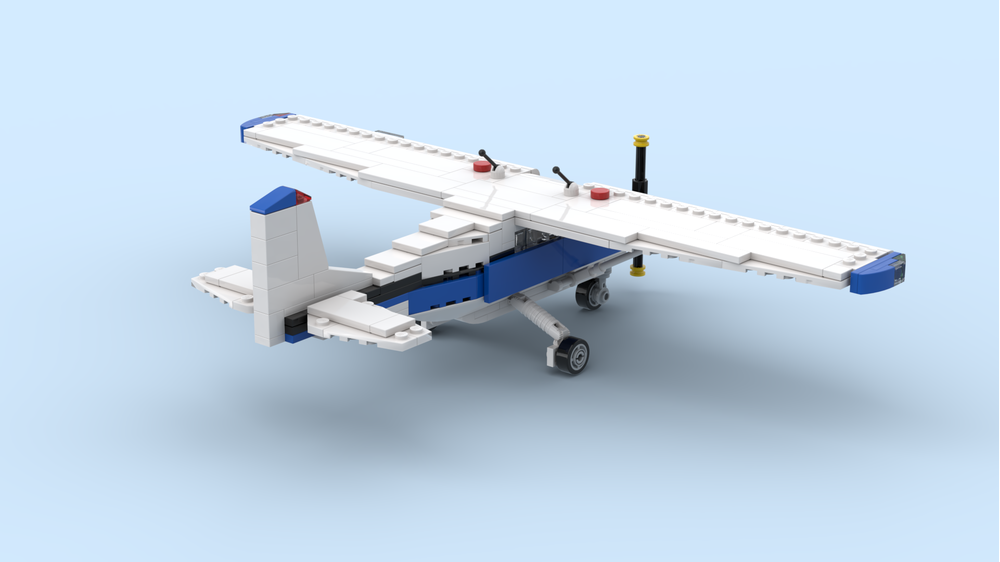 LEGO MOC Cessna 172 (Straight Tail) by Skyhawk-1 | Rebrickable - Build ...