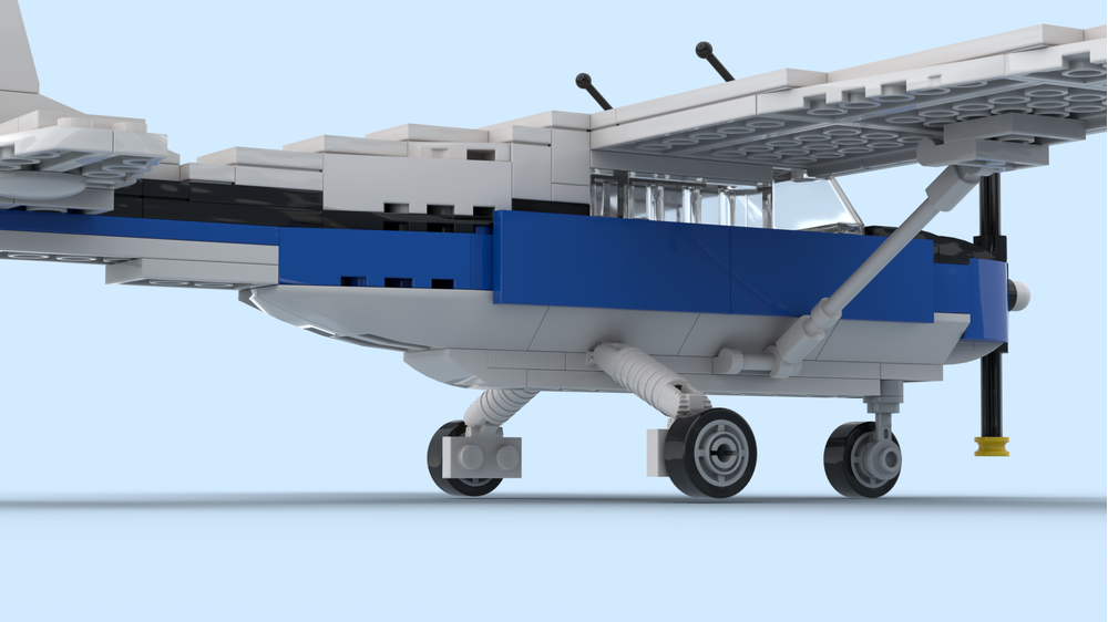 LEGO MOC Cessna 172 (Straight Tail) by Skyhawk-1 | Rebrickable - Build ...