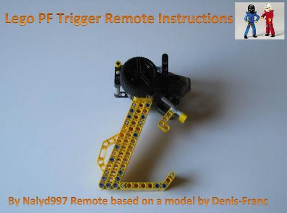 Lego Moc Pf Trigger Remote By Jeppo Rebrickable Build With Lego