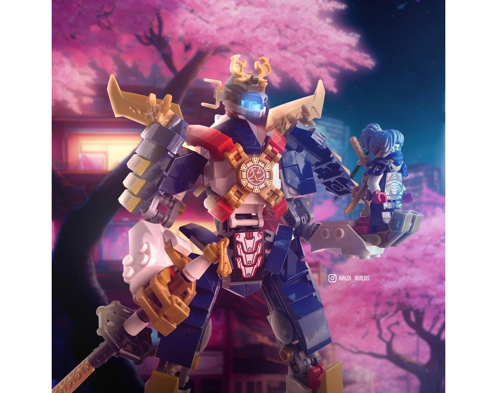 LEGO MOC Pixal's Samurai X Mech by AinzaBuilds | Rebrickable - Build ...