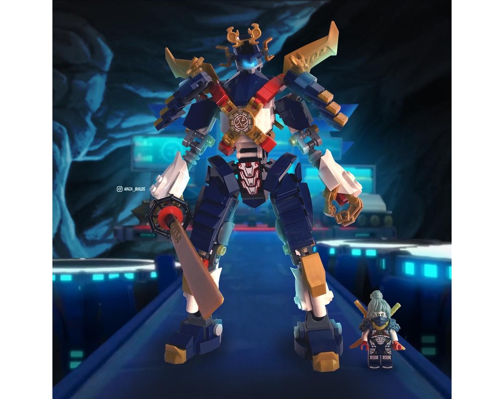 LEGO MOC Pixal's Samurai X Mech by AinzaBuilds | Rebrickable - Build ...