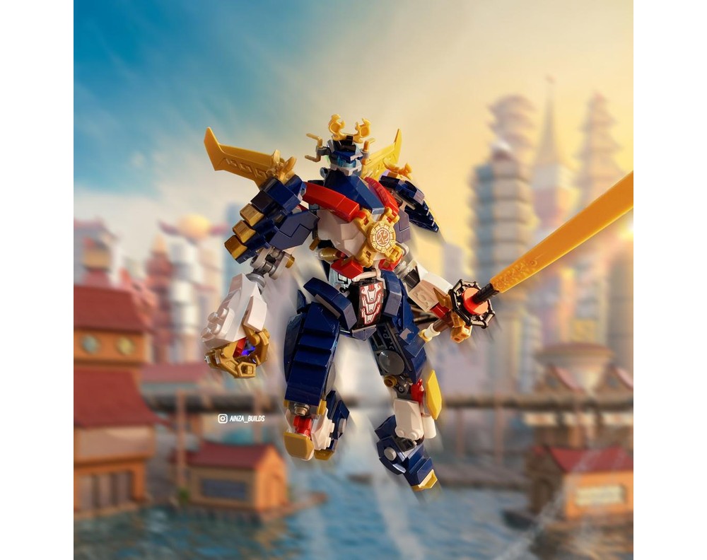 LEGO MOC Pixal's Samurai X Mech by AinzaBuilds | Rebrickable - Build ...