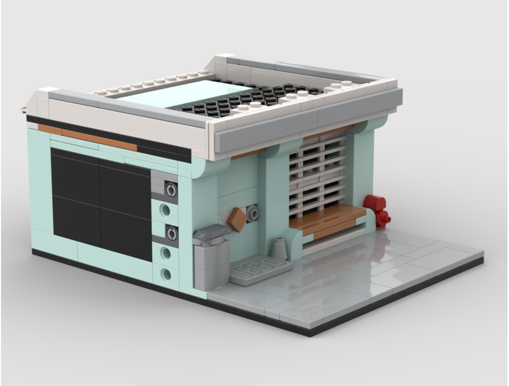 LEGO MOC Yoga Studio Modular by FlaringK | Rebrickable - Build with LEGO