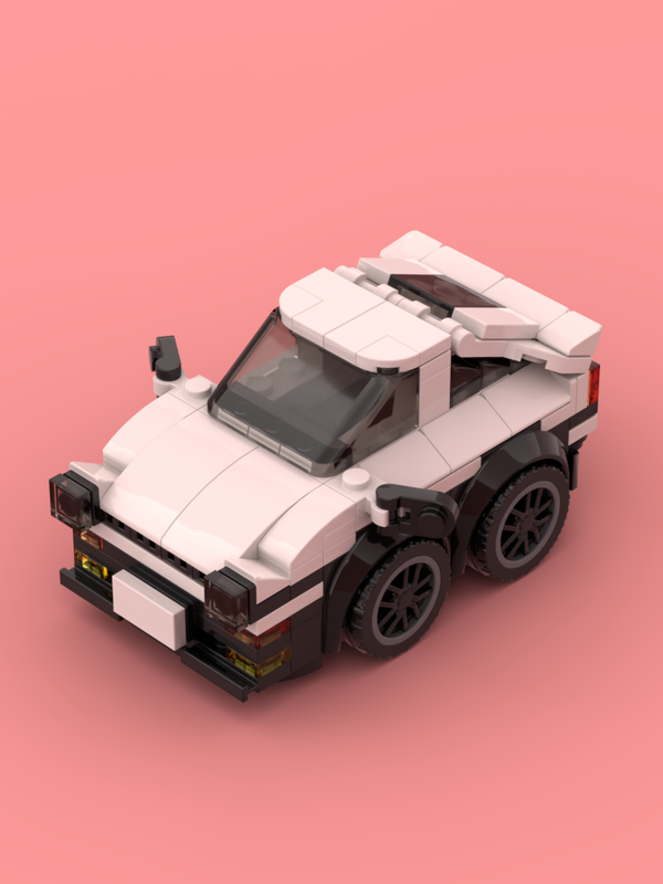 LEGO MOC Toyota Sprinter Trueno AE86 by SanyiWang31 | Rebrickable ...