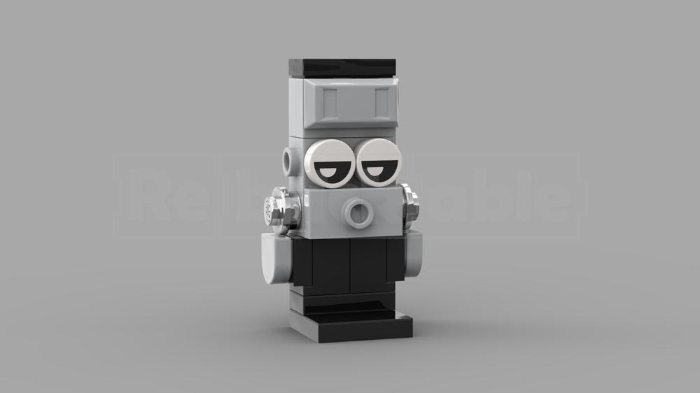 LEGO MOC Halloween Frankie by Agosami Brickworks | Rebrickable - Build ...