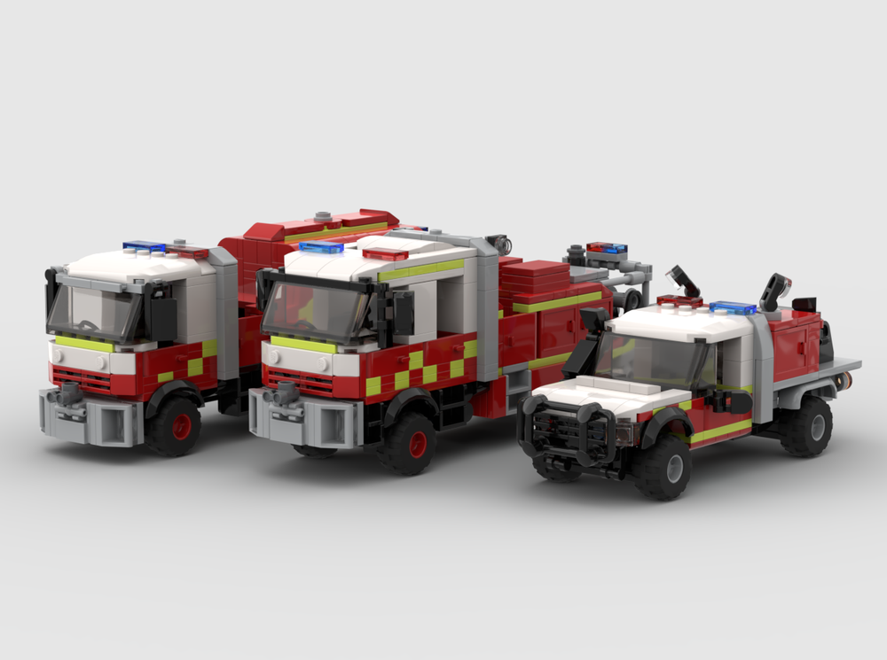 LEGO MOC Wildfire Strike Team by reggieranger | Rebrickable - Build ...