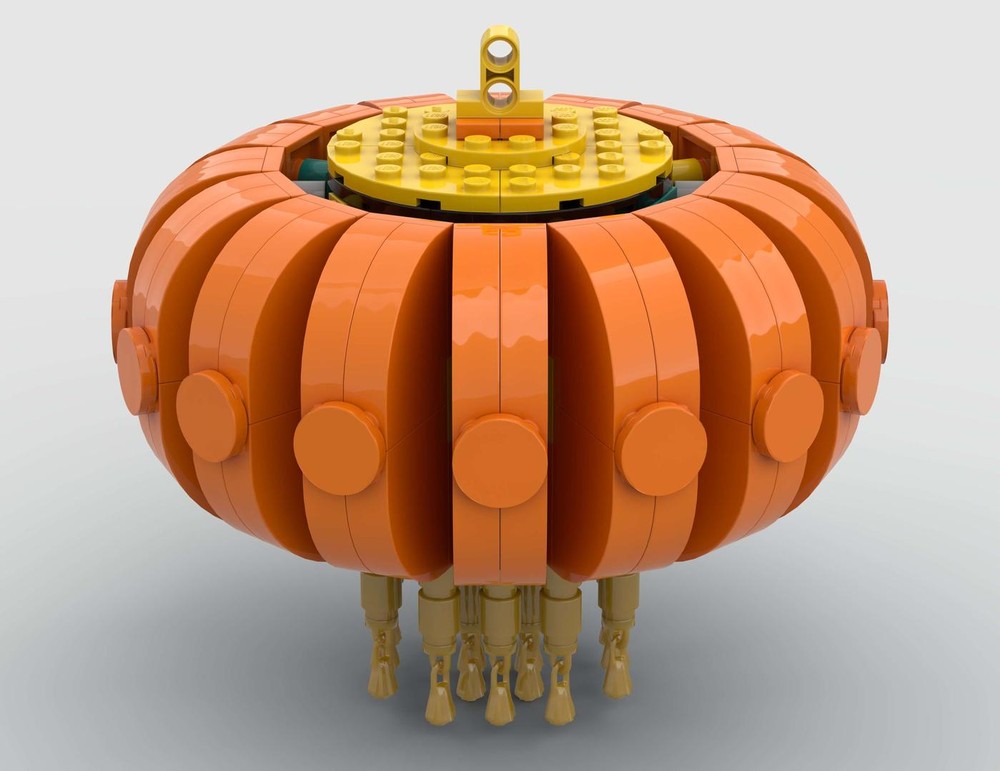 LEGO MOC-215918 Little Orange Lantern by uminuo | Rebrickable - Build ...