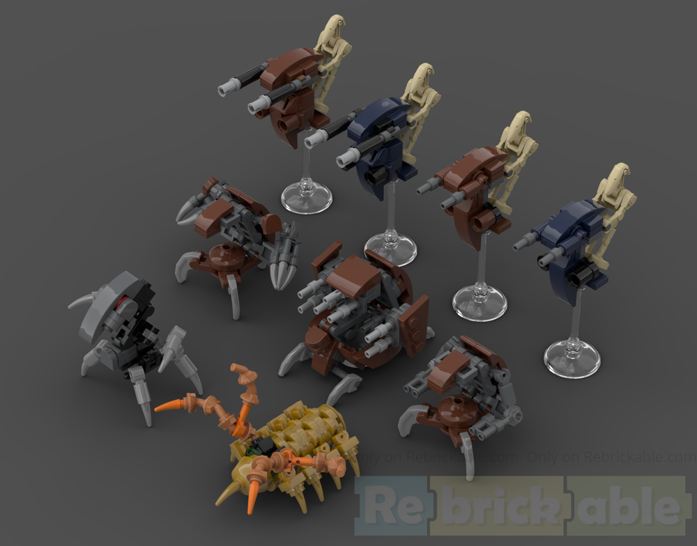 LEGO MOC CIS Droid Pack 2 by ThrawnsRevenge | Rebrickable - Build with LEGO