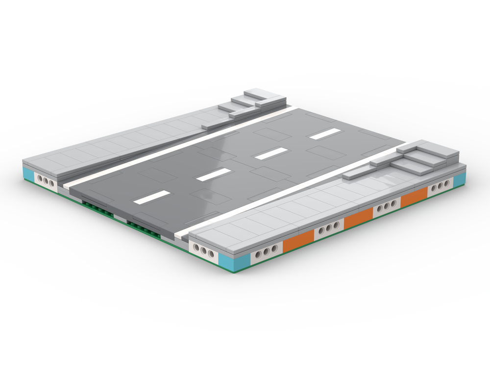 LEGO MOC Mills Road Plate adaptor to Multiroad plate by Smudge ...