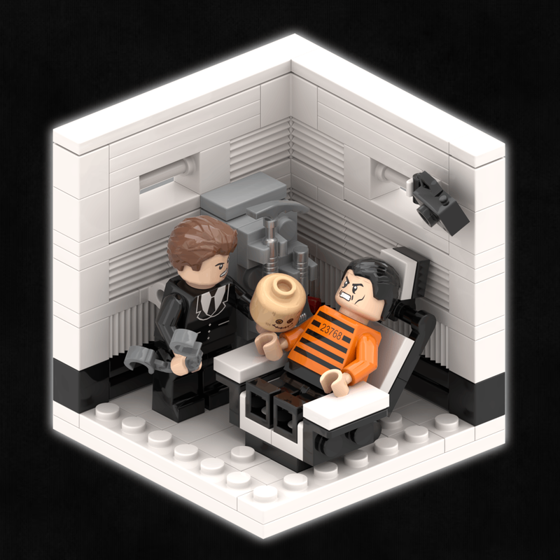 LEGO MOC The Scarecrow Interrogation Room - Bat-man Begins by ...