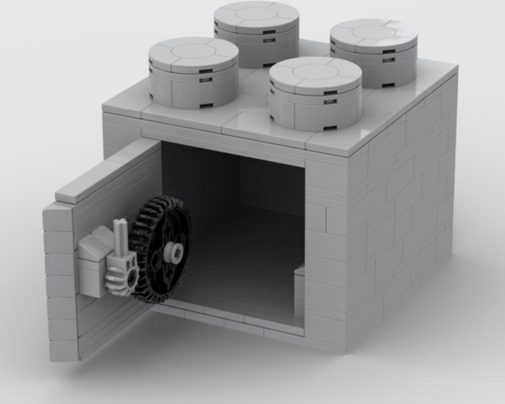 LEGO MOC Safe Brick by BrickPlotter | Rebrickable - Build with LEGO