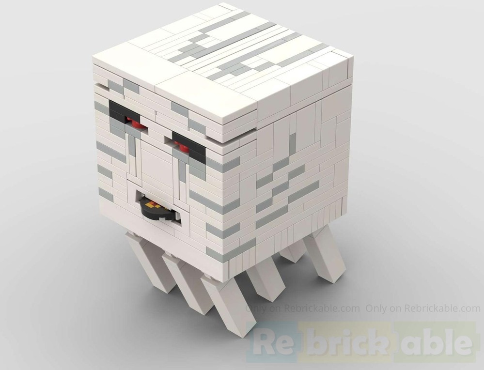 LEGO MOC the Ghast shooting A by zzk | Rebrickable - Build with LEGO