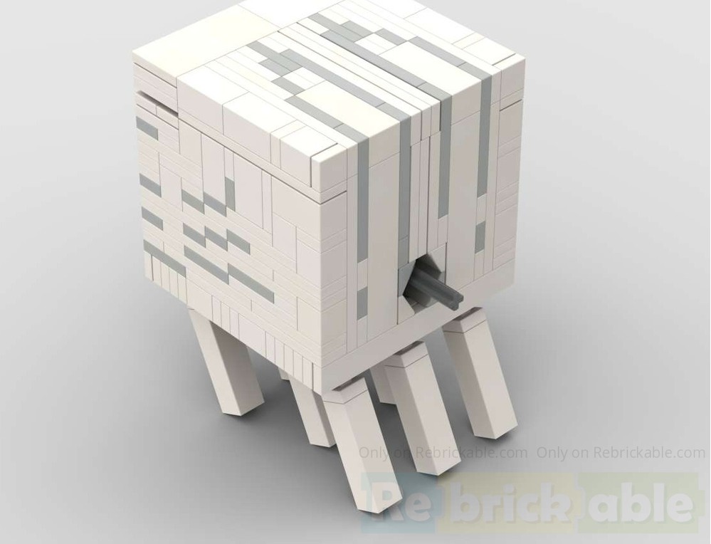 LEGO MOC the Ghast shooting A by zzk | Rebrickable - Build with LEGO