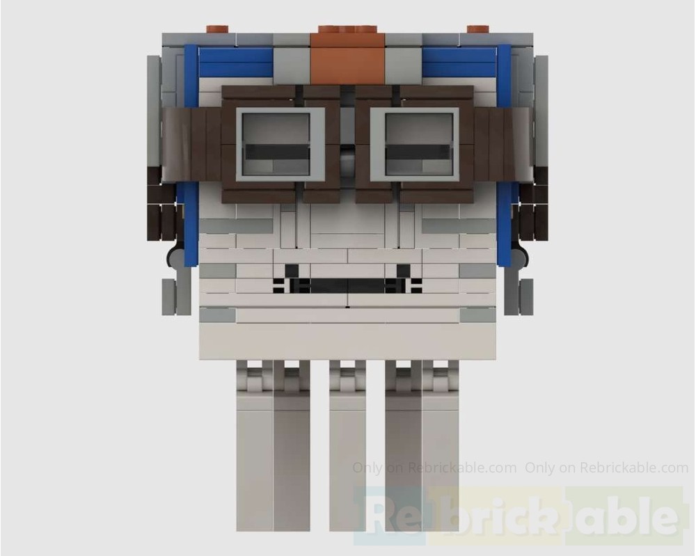LEGO MOC the Happy_Ghast_Harnessed by zzk | Rebrickable - Build with LEGO
