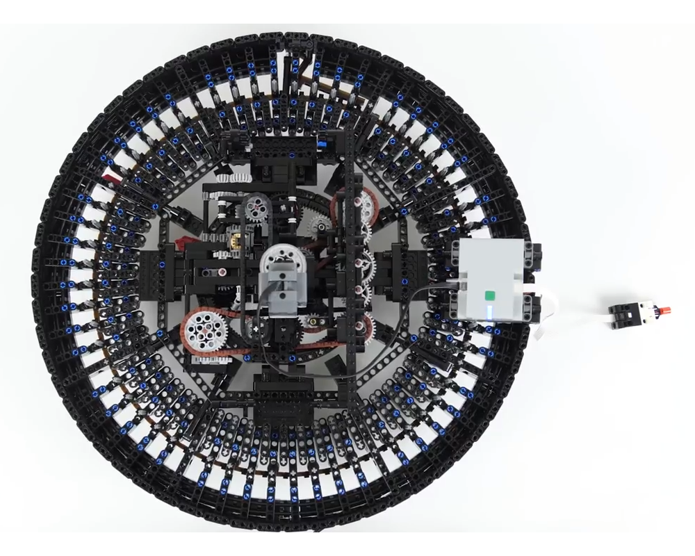 LEGO MOC-215966 Mangle Rack Clock, by Akiyuki by Planet GBC ...