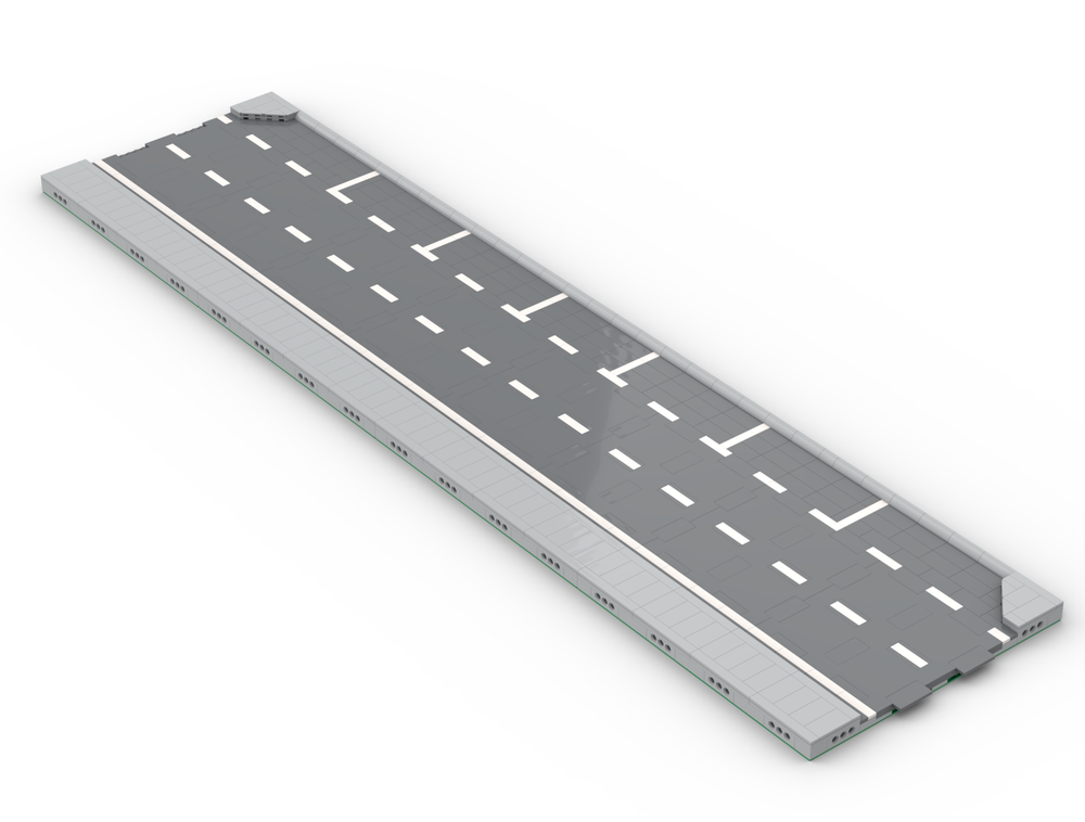 LEGO MOC Mills Road Plate Parking by Smudge | Rebrickable - Build with LEGO