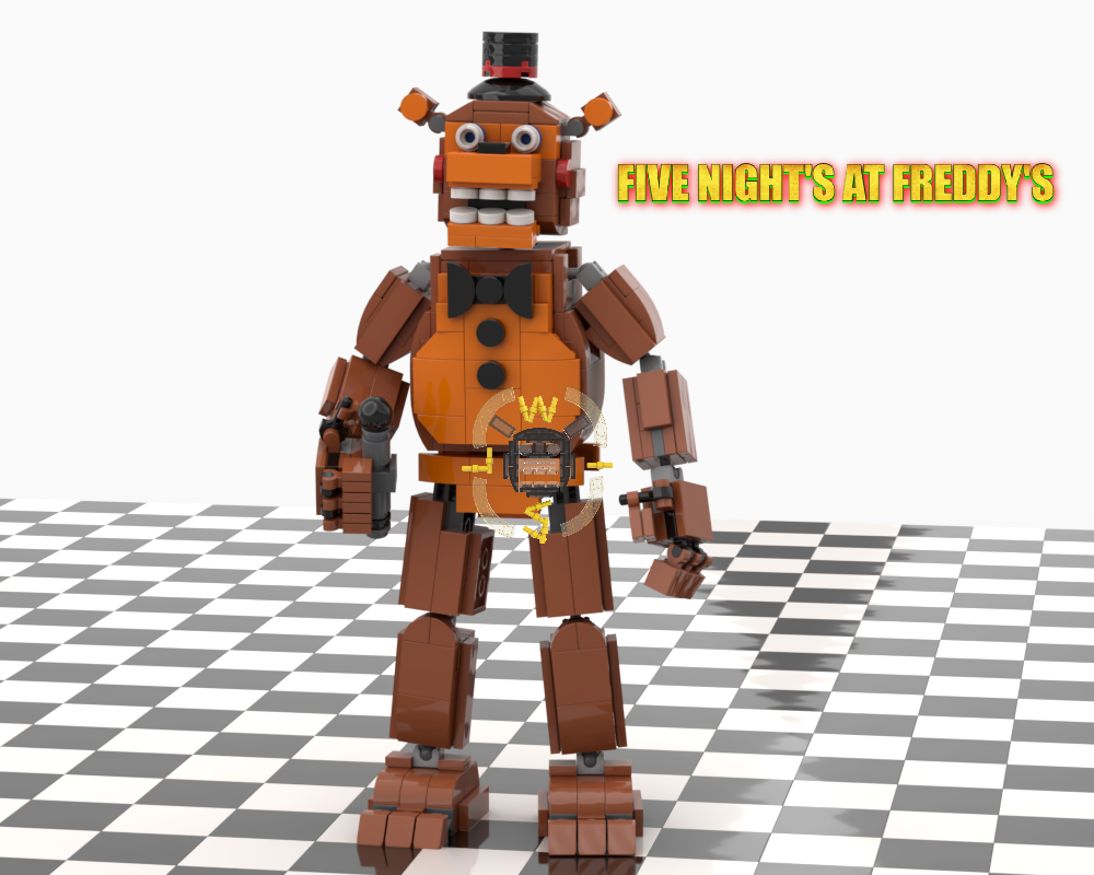 LEGO MOC-215973 Five Night's at Freddy's 2: Toy Freddy by BrickWisl2006 ...