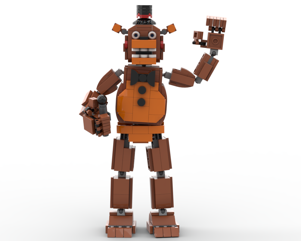 Lego Moc Fnaf 2 Toy Freddy By Brickwisl2006 Rebrickable Build With Lego