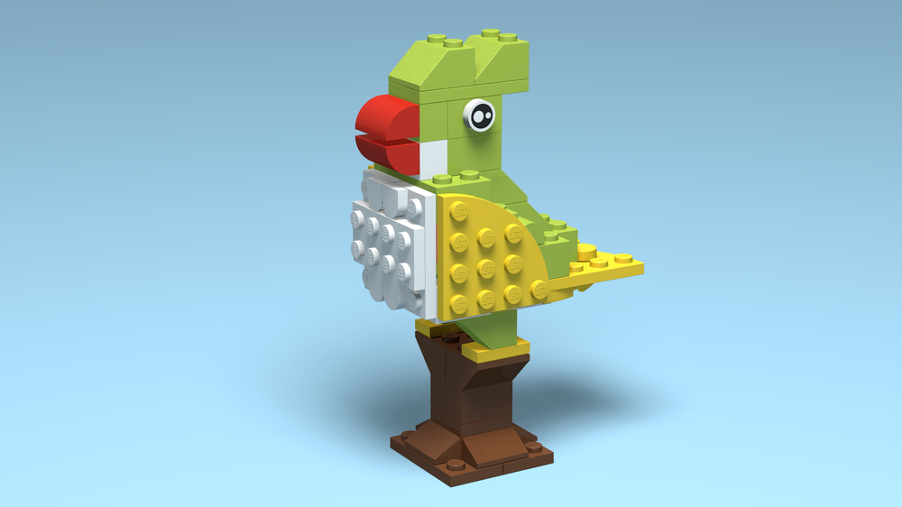 LEGO MOC 11039 Parrot by mattking4 | Rebrickable - Build with LEGO