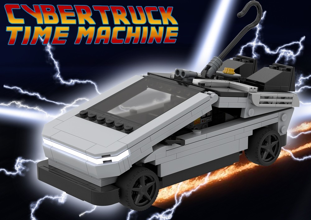 LEGO MOC Cybertruck Time Machine – BttF by Pfundjj | Rebrickable ...
