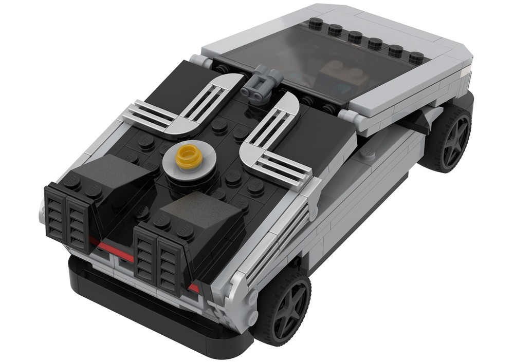 LEGO MOC Cybertruck Time Machine – BttF by Pfundjj | Rebrickable ...