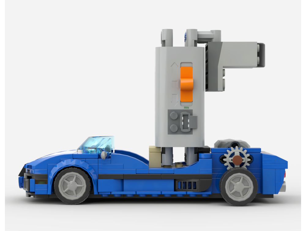 LEGO MOC-216016 Simple RC Car - Blue Sport Car by Agilinzzz ...